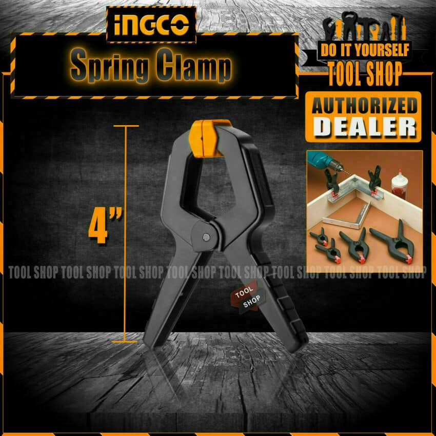 Ingco High Quality Spring Clamp 4 Inch HQSC0204 Tool Shop