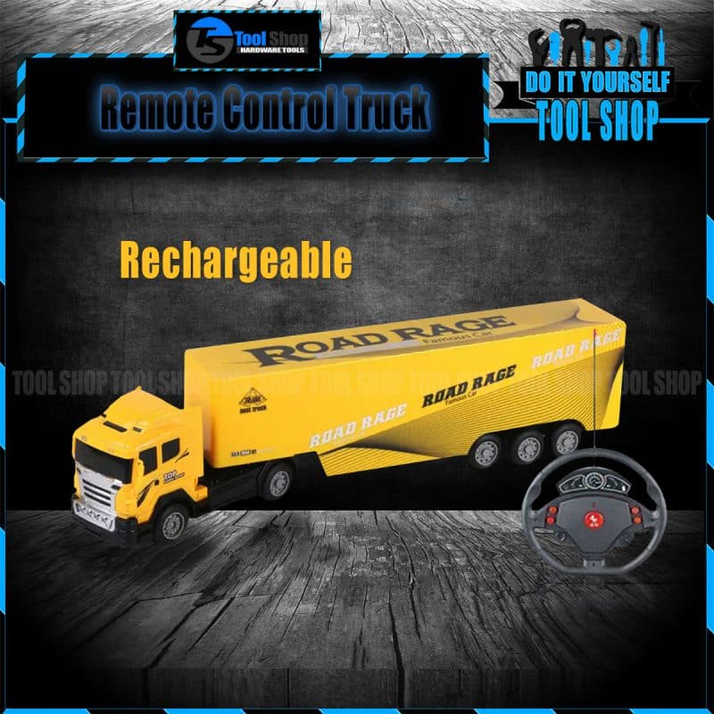 Remote Control Rechargeable Long & Heavy Truck- toolshop.pk