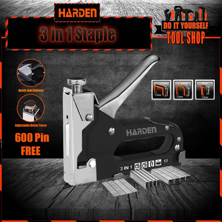 Harden Industrial Heavy Duty 3 Way Staple 620803- toolshop.pk
