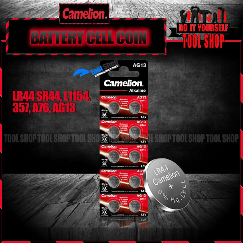 CAMELION 10 pcs - LR44 Alkaline – Tool Shop