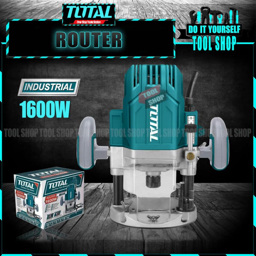 TOTAL TR111216 Electric Router 1600W - toolshop.pk