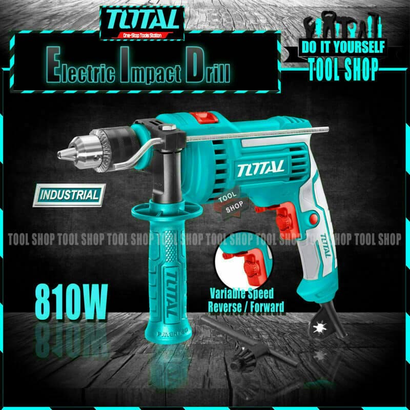 TOTAL TG1081316 Impact Hammer Drill - 810W
