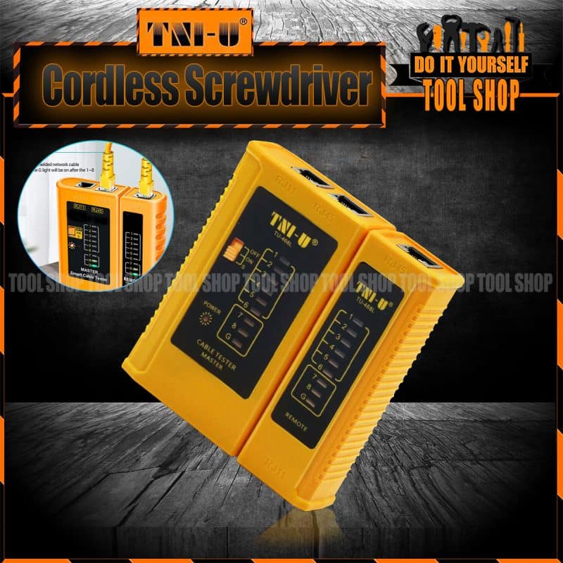 Network Cable Tester Test Tool RJ45 - Toolshop.pk