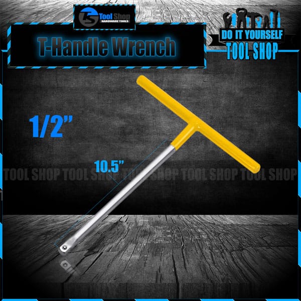 Universal 1/2" T-Handle Socket Wrench Spanner - toolshop.pk